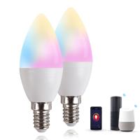 China E14 E26 Tuya Smart Light Bulb Voice Control WiFi Bluetooth for sale