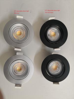 Cina Argento di alluminio variabile SMD2835 di IP54 7W il TDC Downlight PBT in vendita