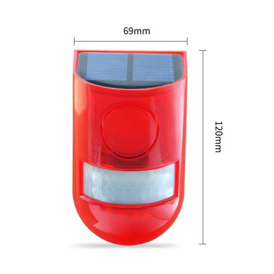 Cina luce all'aperto solare del sensore di moto di 3in con la radio dell'allarme in vendita