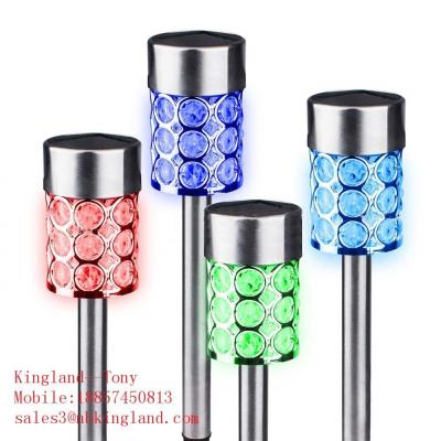 Cina 35.5cm che il LED alimentato solare ha frantumato le luci impermeabilizzano l'acciaio inossidabile 2W in vendita