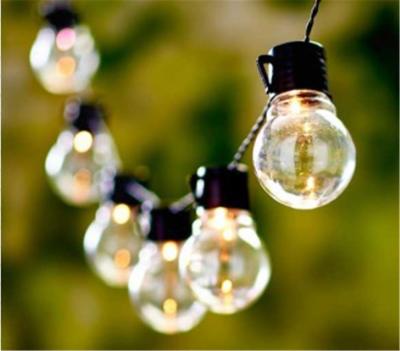Cina Il CE LED alimentato solare ha frantumato le luci decorative della corda del patio delle luci IP44 in vendita