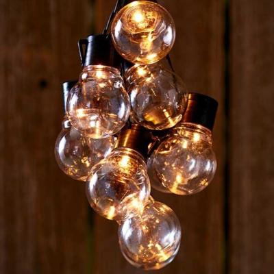 Cina Il CE LED alimentato solare ha frantumato le luci decorative della corda del patio delle luci IP44 in vendita