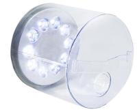China Luci Inflatable Solar Lamp PVC Camping Lantern for sale