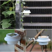 China Solar Powered Gutter Lights White for sale
