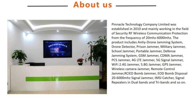 Portable GPS/Wif Uav Drone Signal Jammer Anti-Uas System