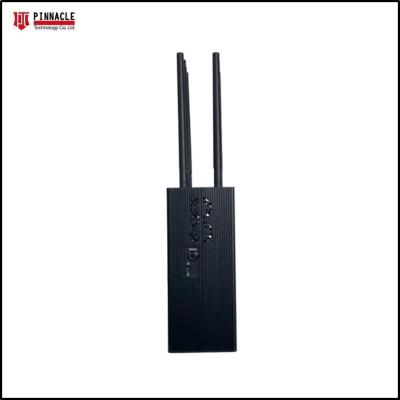 China 8 Antenna Handheld Counter UAV Signal Jammer Drone Radio Jammer 80W for sale