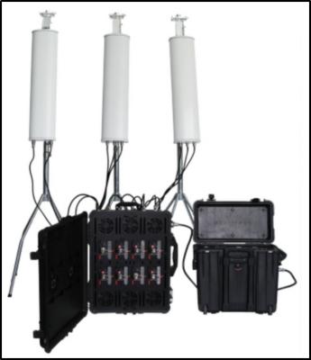 Cina Dispositivo di interferenza per cellulari 800W RCIED Pelican Disruptor per la polizia militare in vendita