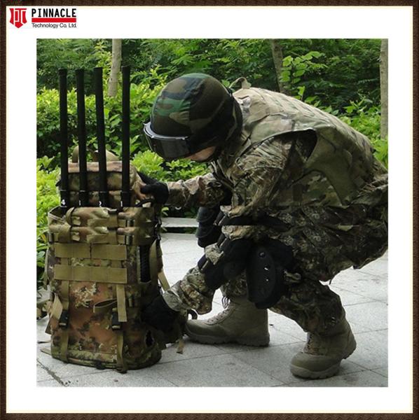 Quality VIP Protection Backpack Jammer RCIED FPV Drone Cell Phone Signal Jamming Device for sale