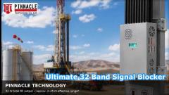Handheld 32W 32 Channel Signal Jammer Independent Band Control DIP Switch 5G WiFi GPS Phone Blocker