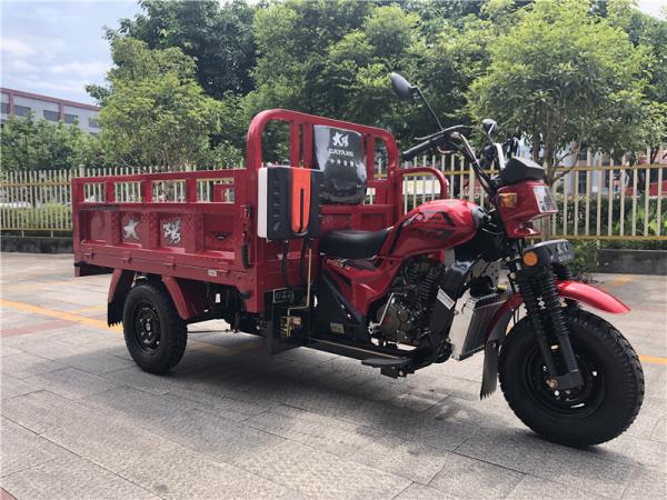 Quality High Stability 250cc Cargo Tricycle with 3 Wheels and Rear Axle Floating Booster for sale