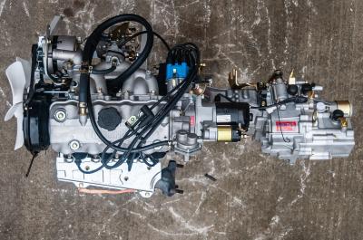 China Directly Supply Cargo Bike Used Engine Assembly 65.5mm Cylinder Bore Gasoline Engine for sale