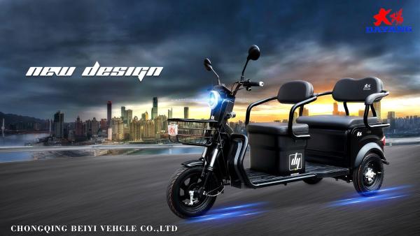 Quality Electric Cargo Tricycle With Loading Capacity Of 500KG And Drum Brake for sale