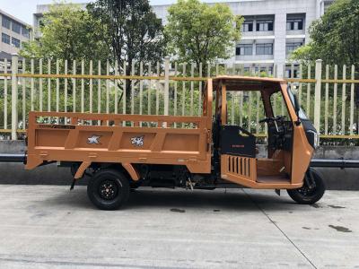 Cina Velocità 200cc Ghana Cargo Triciclo Benzina Rickshaw di carico con freno posteriore idraulico in vendita