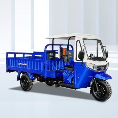 Cina 5.0-12 Dimensione del pneumatico DAYANG Heavy Duty Benzina Cargo Cabina Motor triciclo per il mercato globale in vendita