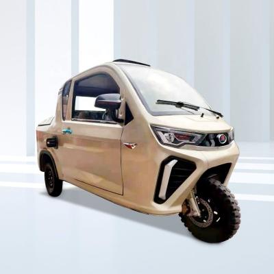 China 3 Wheels Gas/Petrol Fuel Adult 250CC Cargo Tricycle Open Body Type with Displacement 250cc for sale