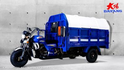 Cina Camion da carico a tre cicli da 200 cc con carrozzeria aperta a trazione a fusoliera con capacità di carico fino a 1200 kg in vendita