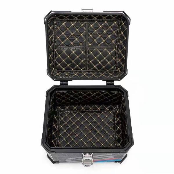 Quality Chuna Motorcycles Aluminum Side Tail Box with Quick Release Locking System 26*45 for sale