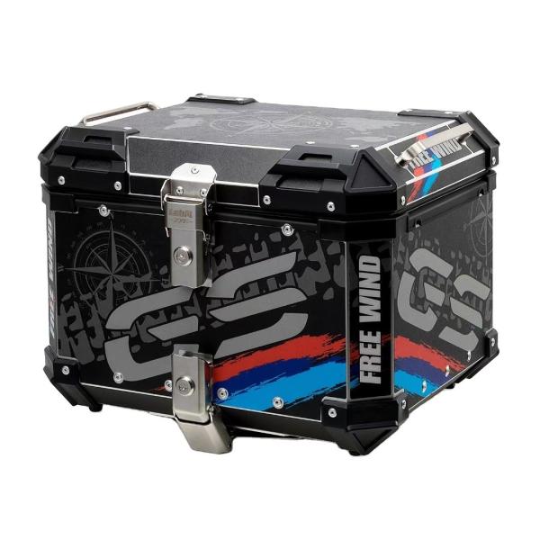 Quality Upgrade Your Delivery Experience 45L Waterproof Tail Box for Global Motorcycle Shipping for sale