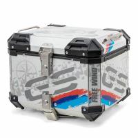 China Upgrade Your Ride with 36L Durable Motorcycle Tail Box and Quick Release Locking System for sale