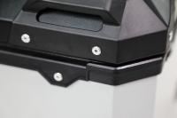 China Upgrade Your Ride with 36L Durable Motorcycle Tail Box and Quick Release Locking System for sale