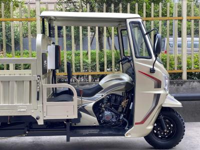 China 2021 Waterkoeling Cargo Loader Driewieler 200cc Moto Cargo Driewieler met Stardand Size Te koop