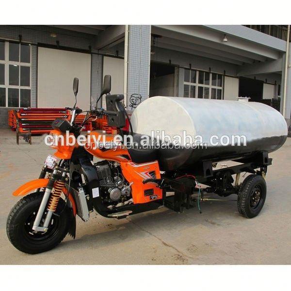 Quality Open Body Cargo Oil Tank Tricycle for Brazil's Top Grade Oil Transportation for sale