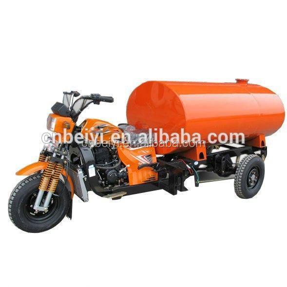 Quality Top Grade Chongqing Oil Tank Tricycle in Brazil Motorized Driving Type 200cc for sale