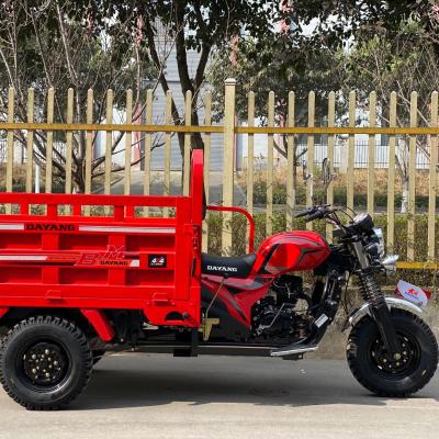 Cina Motocicletta da carico a tre ruote dorata con capacità di carico utile ≥ 400 kg e cilindrata di 200 cc in vendita