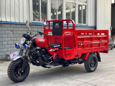 Cina Motocicletta da carico a tre ruote dorata con capacità di carico utile ≥ 400 kg e cilindrata di 200 cc in vendita