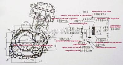 China Ervaar optimale prestaties met de 300cc watergekoelde motor van Chongqing Lifan Te koop