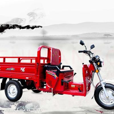 China Vermelho 201 250cc gasolina gasolina passageiro 4.00-12 55km/h 800W CN CHO DAYANG Três rodas triciclo motor arrefecido a ar à venda