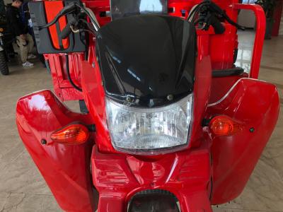 China Water Cooled 200CC/250CC/300CC Engine Ghana Transport Tricycle Vans with Petrol Cargo for sale