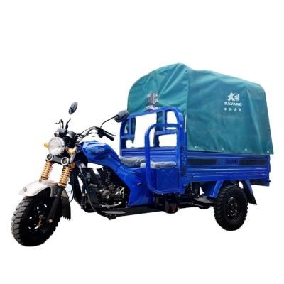 China 150cc Triciclo de carga de eixo traseiro flutuante completo para adultos na Nigéria Filipinas e mercado de táxis à venda