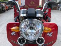 China Front Shock Absorber 37 Elevated Prince 150cc Gasoline Tricycle for Cargo Loading for sale