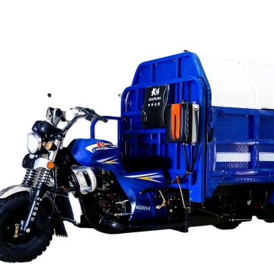 China 12V driewieler driewieler motorfiets gemotoriseerde vracht 200cc driewielers voor vervoer Te koop