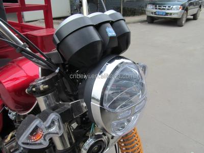 中国 オープンボディタイプ 3300mm トライサイクル 200cc トライクモーターローラー 1000kg 負荷容量 販売のため