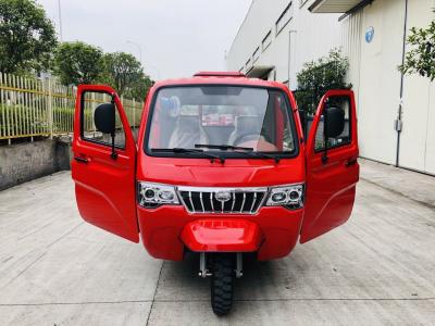 Cina Triciclo a cabina chiusa in acciaio con carico motorizzato e motore a carico pesante 200cc/250cc/300cc in vendita