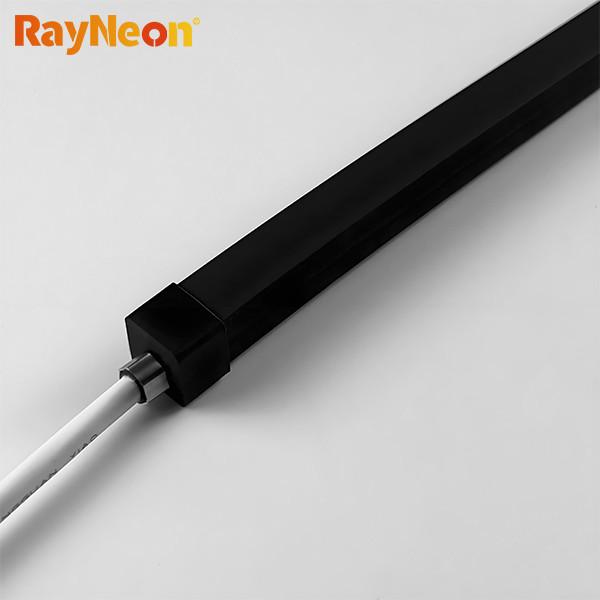 Quality Full Black Neon Flex LED Strip 16*16 LED Neon Flex Warm White IP67 Waterproof for sale