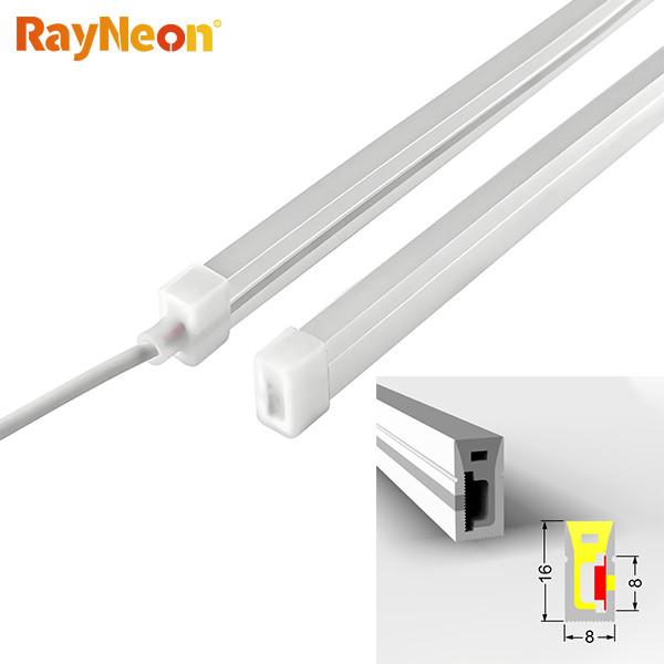 Quality Silicone Waterproof Neon Lights 08*16mm 120LED/M Side View Neon LED Flexible 12V for sale