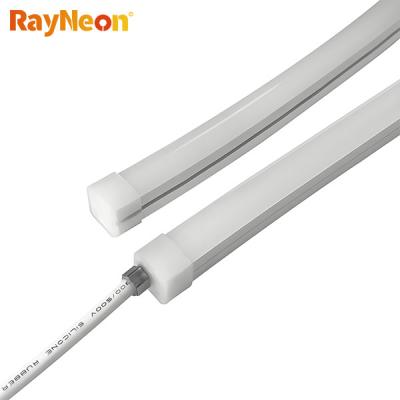 China Luzes de néon à prova d'água IP67 24V 16*16 SMD2835 LED RGB flexível colorido, luz de corda de néon à venda