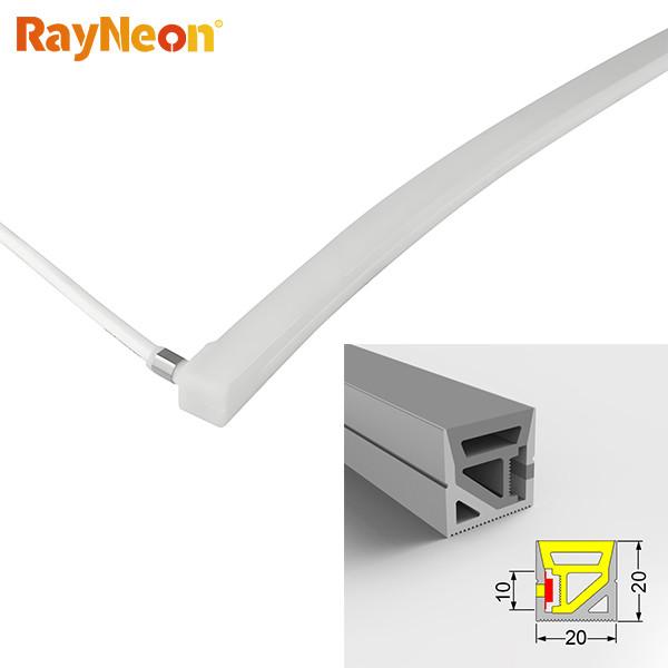 Quality 20*20mm RGB LED Strip Lights Waterproof IP65 DC24V LED Flexible Neon Light 3000K for sale