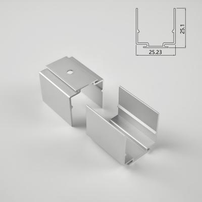 Cina 23*23 accessori a neon a LED in silicone flessibile / clip di luce a neon flex in vendita