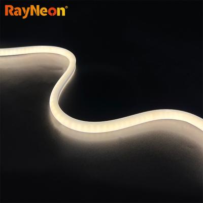 China Waterproof Flexible Silicone Neon Strip 13*13 Outdoor LED Silicone Light Strip IP65 for sale