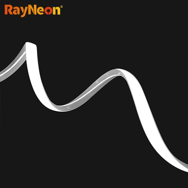 Quality Fan Shaped Silicone Neon Strip Light Waterproof Flexible 90 Degree Curved LED for sale