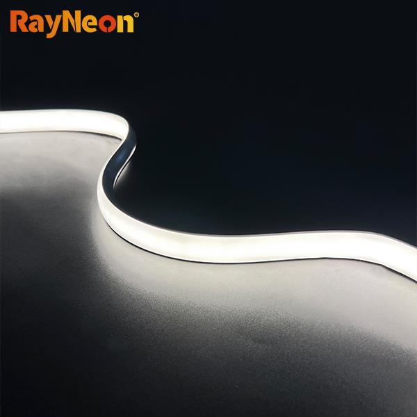 Quality Fan Shaped Silicone Neon Strip Light Waterproof Flexible 90 Degree Curved LED for sale