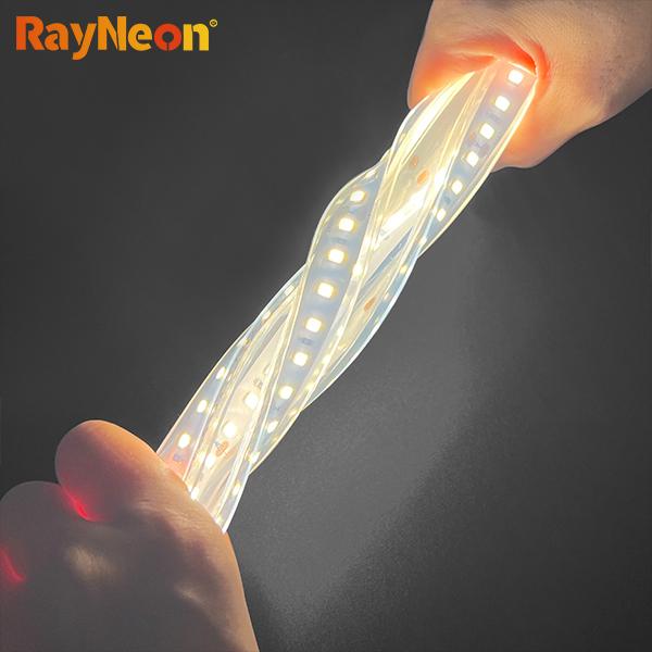Quality 12mm Width Flexible LED Strip Light IP65 Waterproof For Staircase Indoor for sale