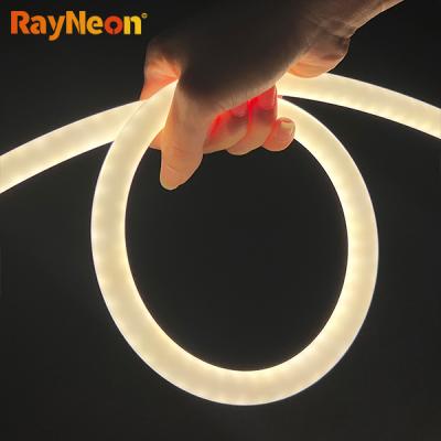 Cina Di fuori Indoor LED Circular Neon Light Flex 360° IP67 Flessibile Striscia di Neon in Silicone in vendita