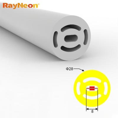 Cina Lumiere a striscia a LED a silicone circolare resistente agli UV Neon Flex 360° IP67 Flessibile in vendita