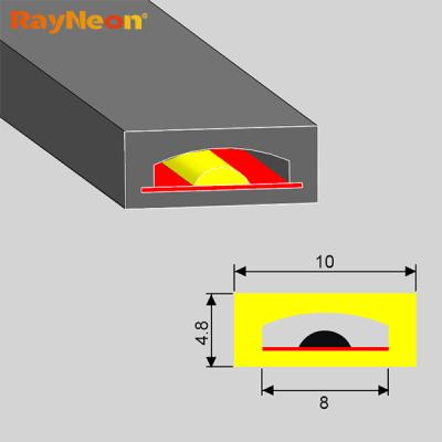 中国 DC24V COBネオンライト RGB LEDストリップ 5mロール 室内天井用 IP67防水 販売のため