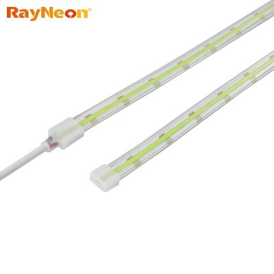 China 8mm Width Green RGB COB LED Strip Light DC12V DC24V Commercial Decorative Neon Light for sale